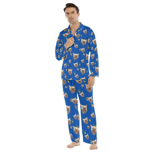Mens Your Dog Personalised Pyjamas (Long) – Doggieo.au